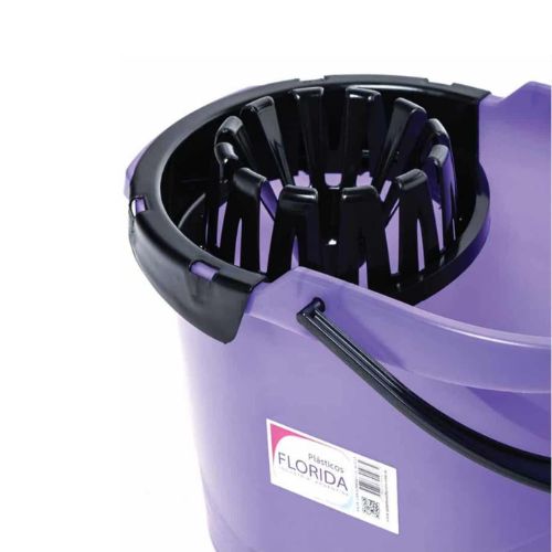 Balde Oval Plástico con Escurridor 17lts Florida | Liberzi